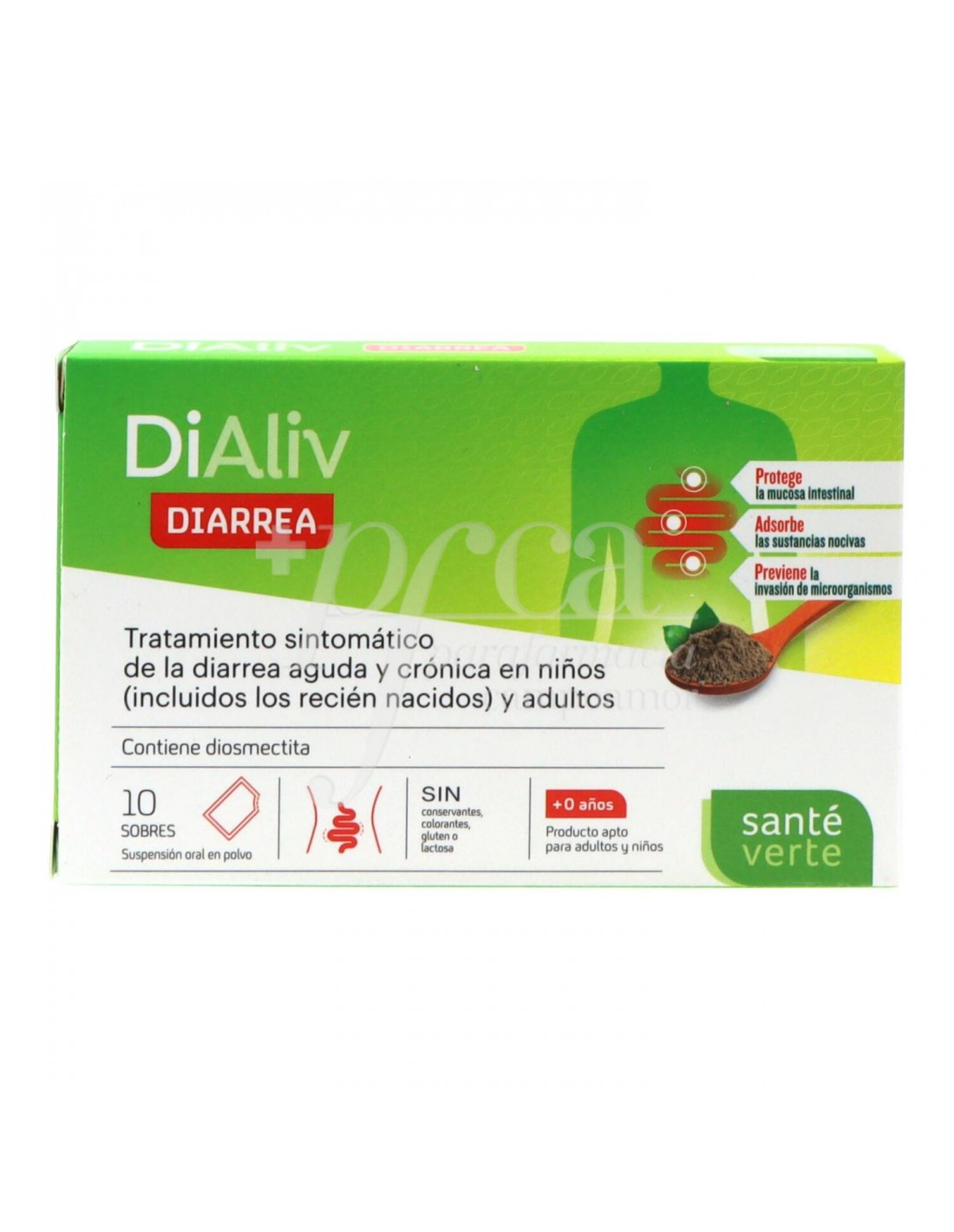 SANTE VERTE DIALIV DIARREA 10 SOBRES